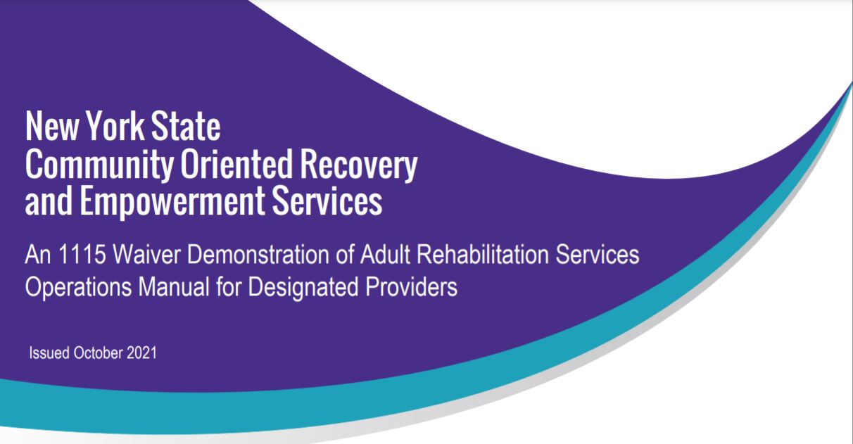 OMH Releases CORE Operations Manual and Guidance Documents - APS ...